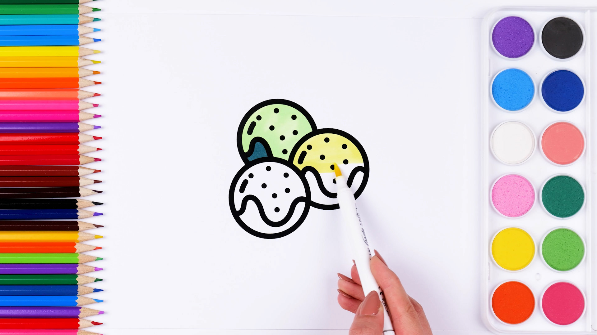 Kleurplezier voor een creatieve dag