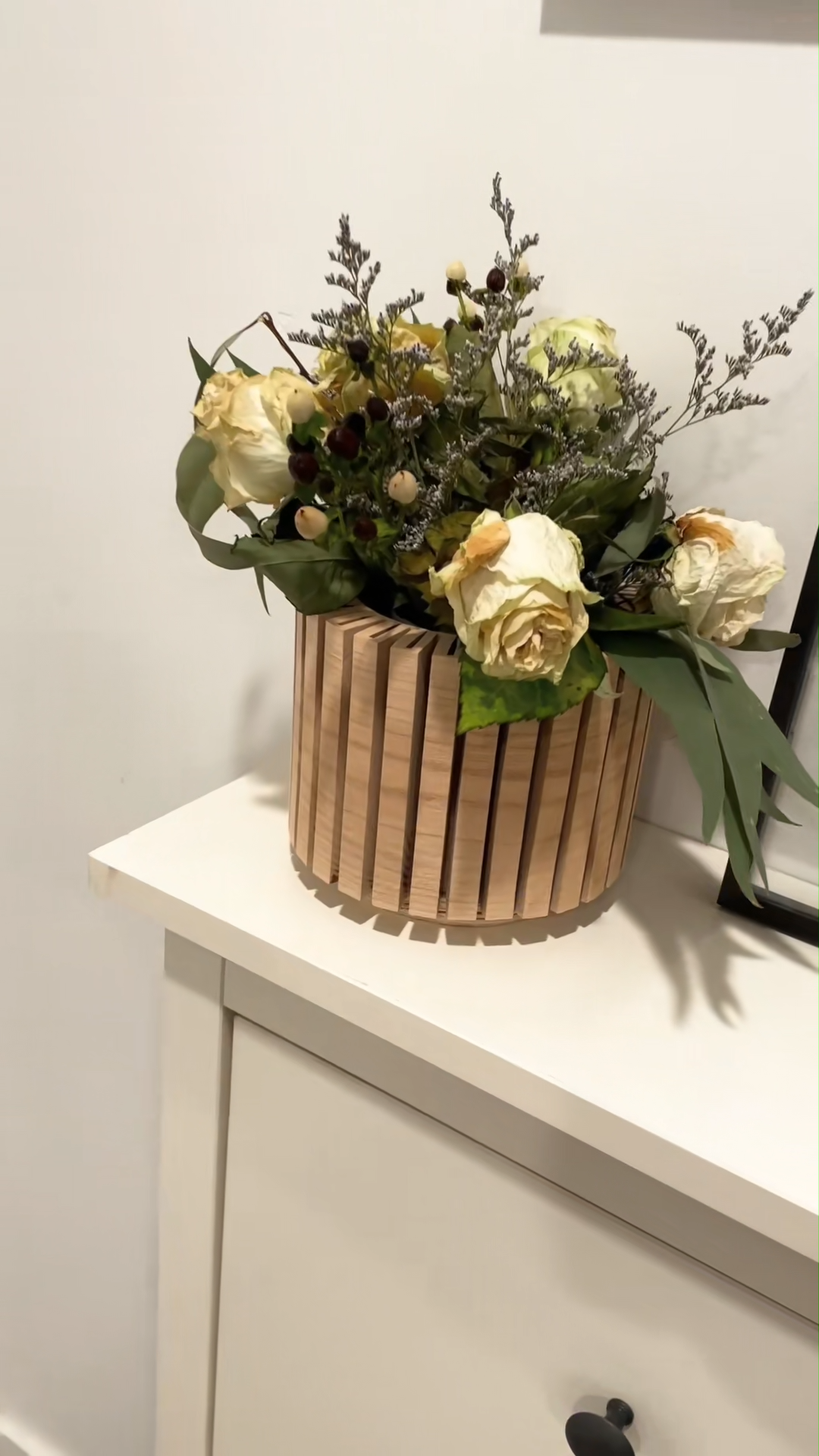 Garden bed renovation and DIY vase ideas