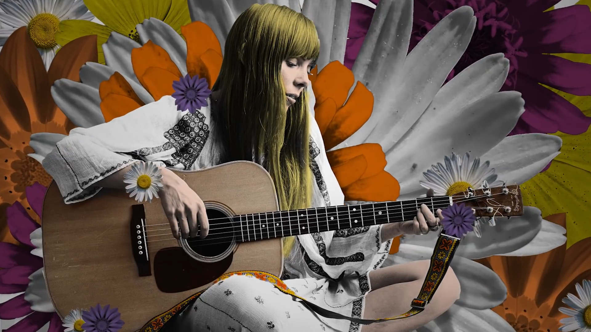 She watched Woodstock from a hotel room - then wrote a generation’s anthem