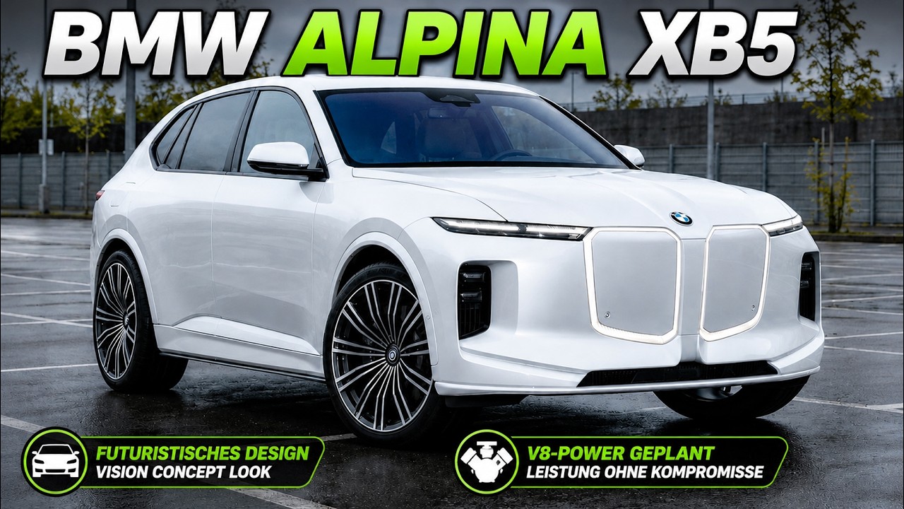 2027 BMW Alpina XB5 als spektakuläres CGI mit Vision-Concept-Look