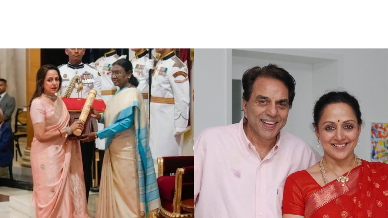 Hema Malini feels Dharmendra's presence receiving his Padma Vibhushan