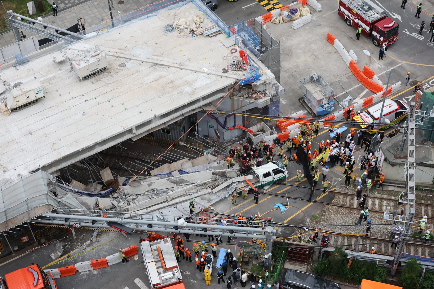 3 dead in South Korea after collapse at overpass demolition site