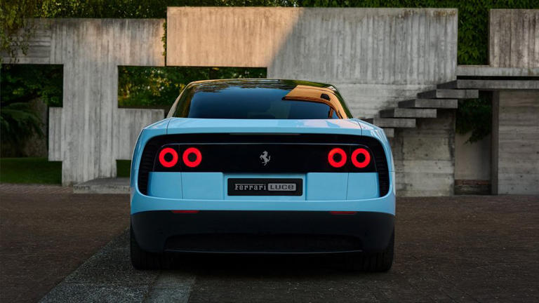Ferrari unveils first electric car with 329-mile battery range and huge ...