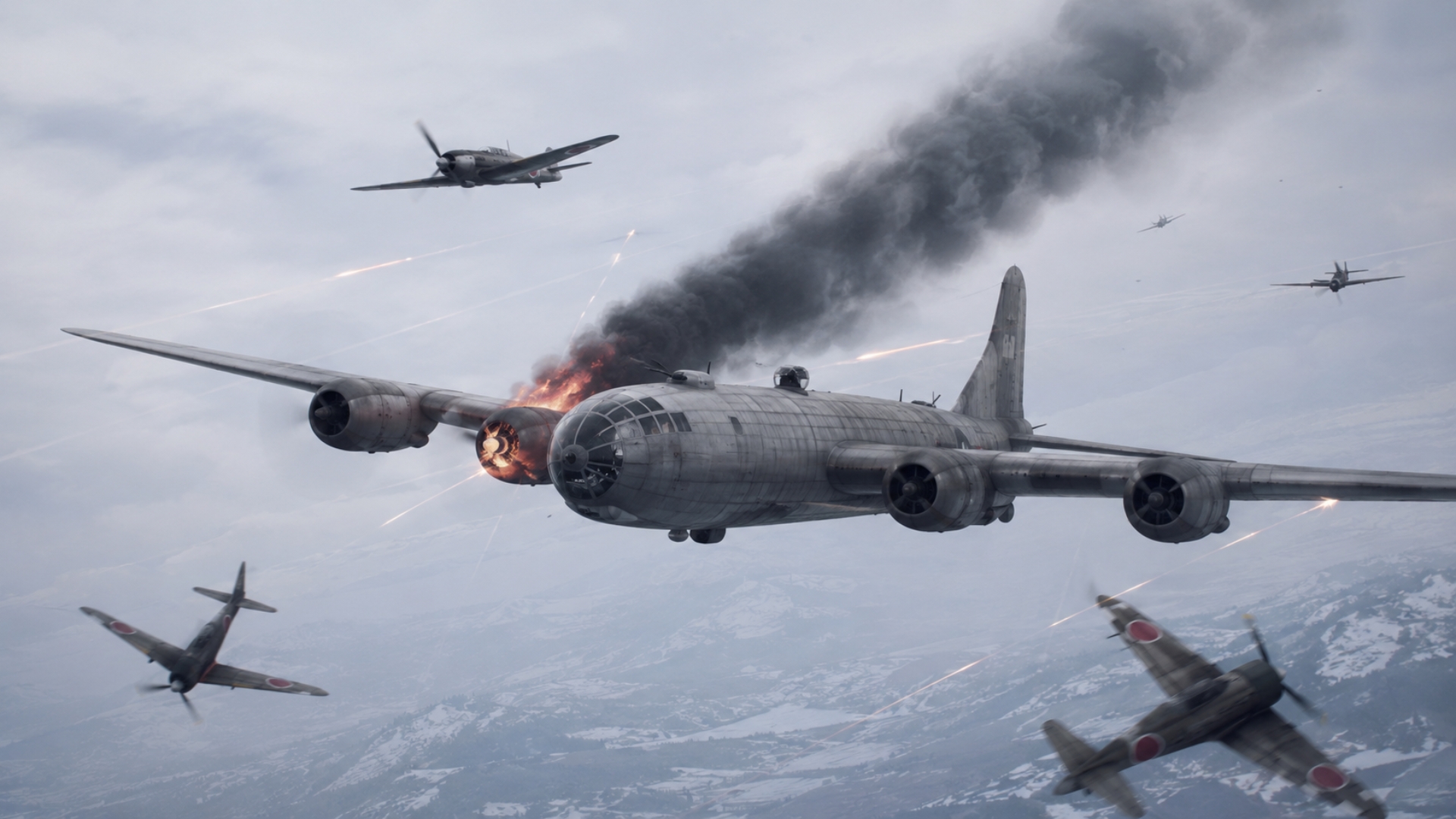 The B-29 gunners who turned a dying bomber into a fortress