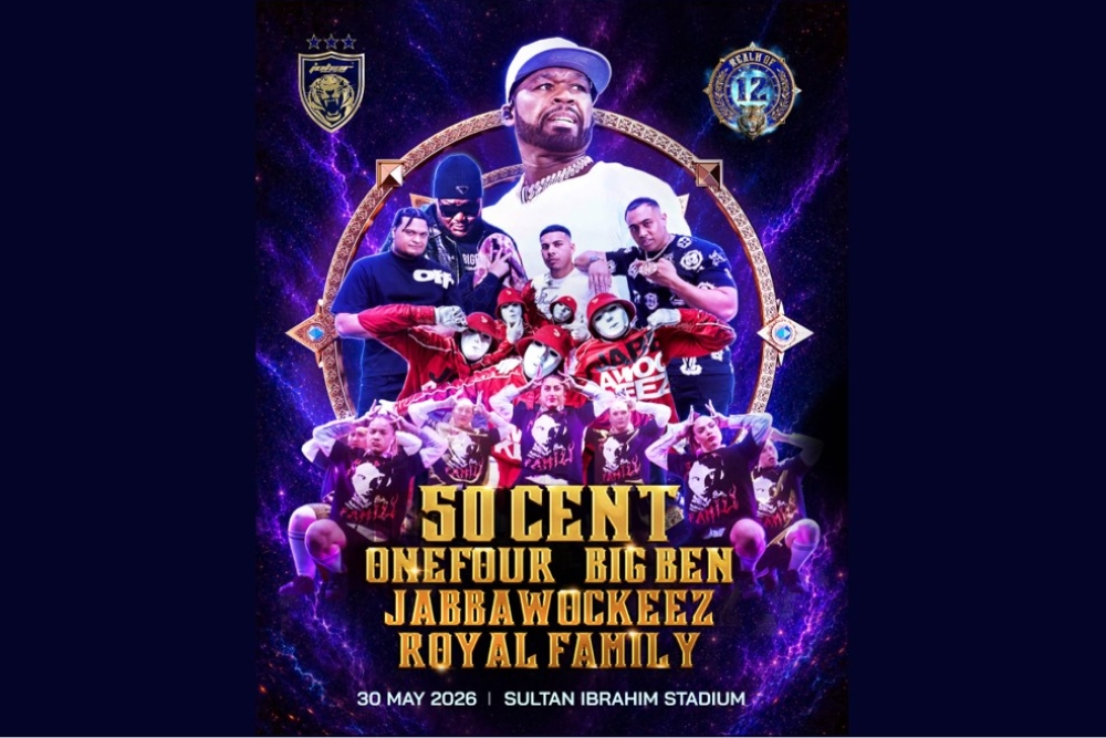 American rap icon 50 Cent to perform at JDT’s 12th Super League title ...