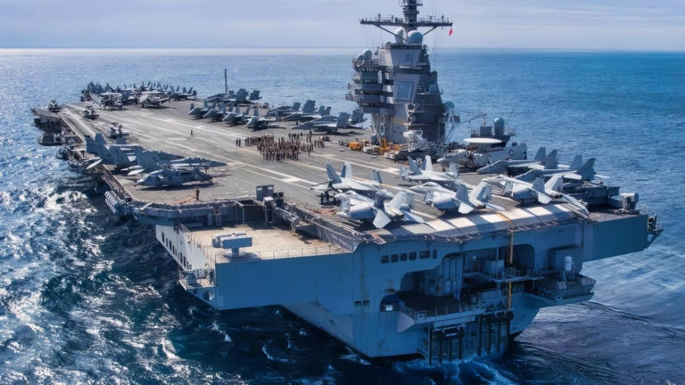 Trump on Ford-class supercarrier: ‘We’re going to be upping that to a ...