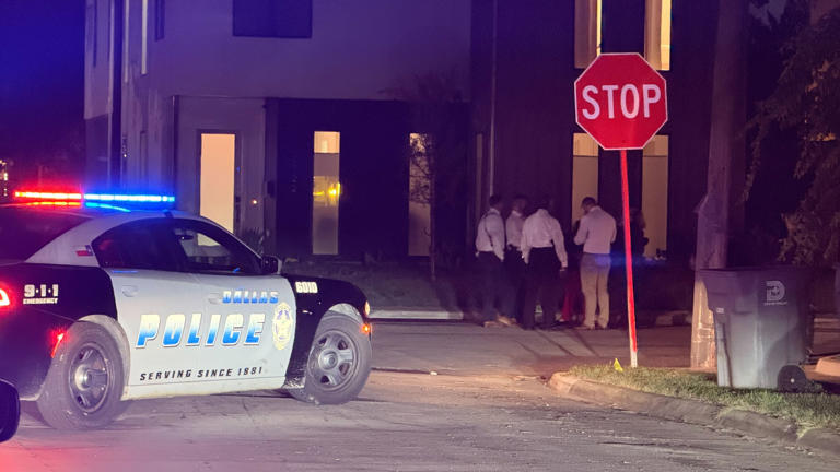 Police are investigating a deadly shooting in West Dallas
