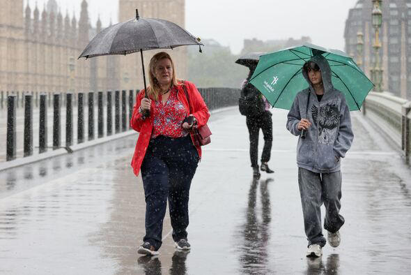 Storms to hit UK today with 42 areas to face thunder and lightning in ...