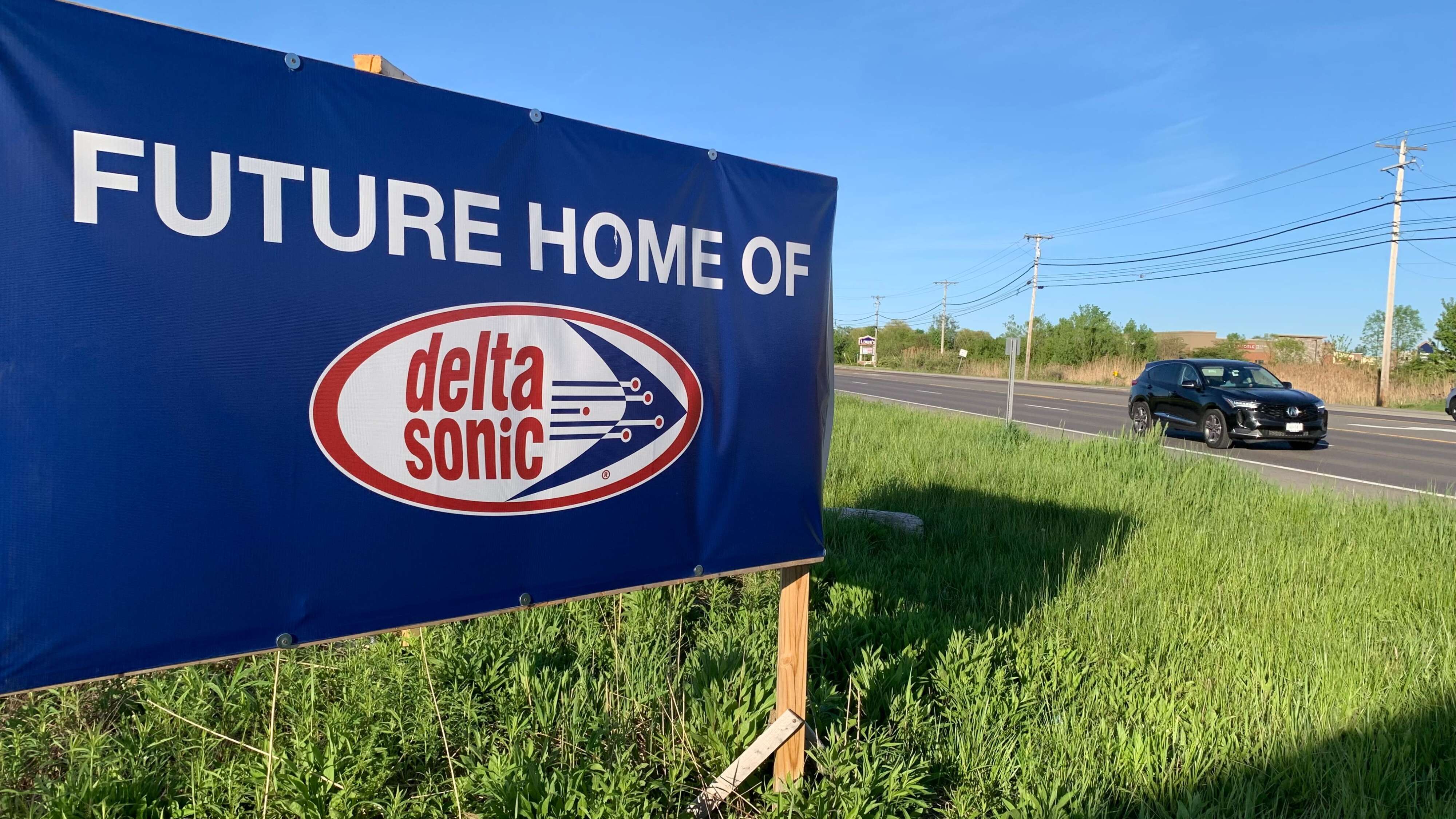What’s holding up the Delta Sonic car wash and gas station in Clay?