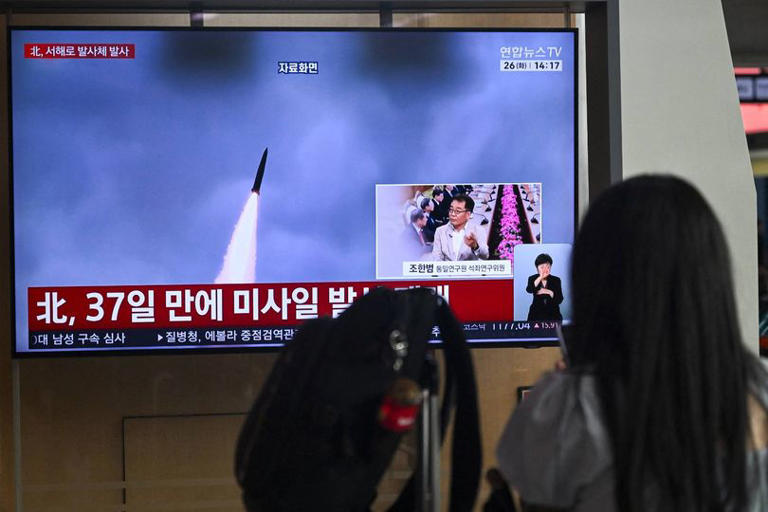 Kim Jong Un sparks WW3 panic after firing mystery projectile into ocean