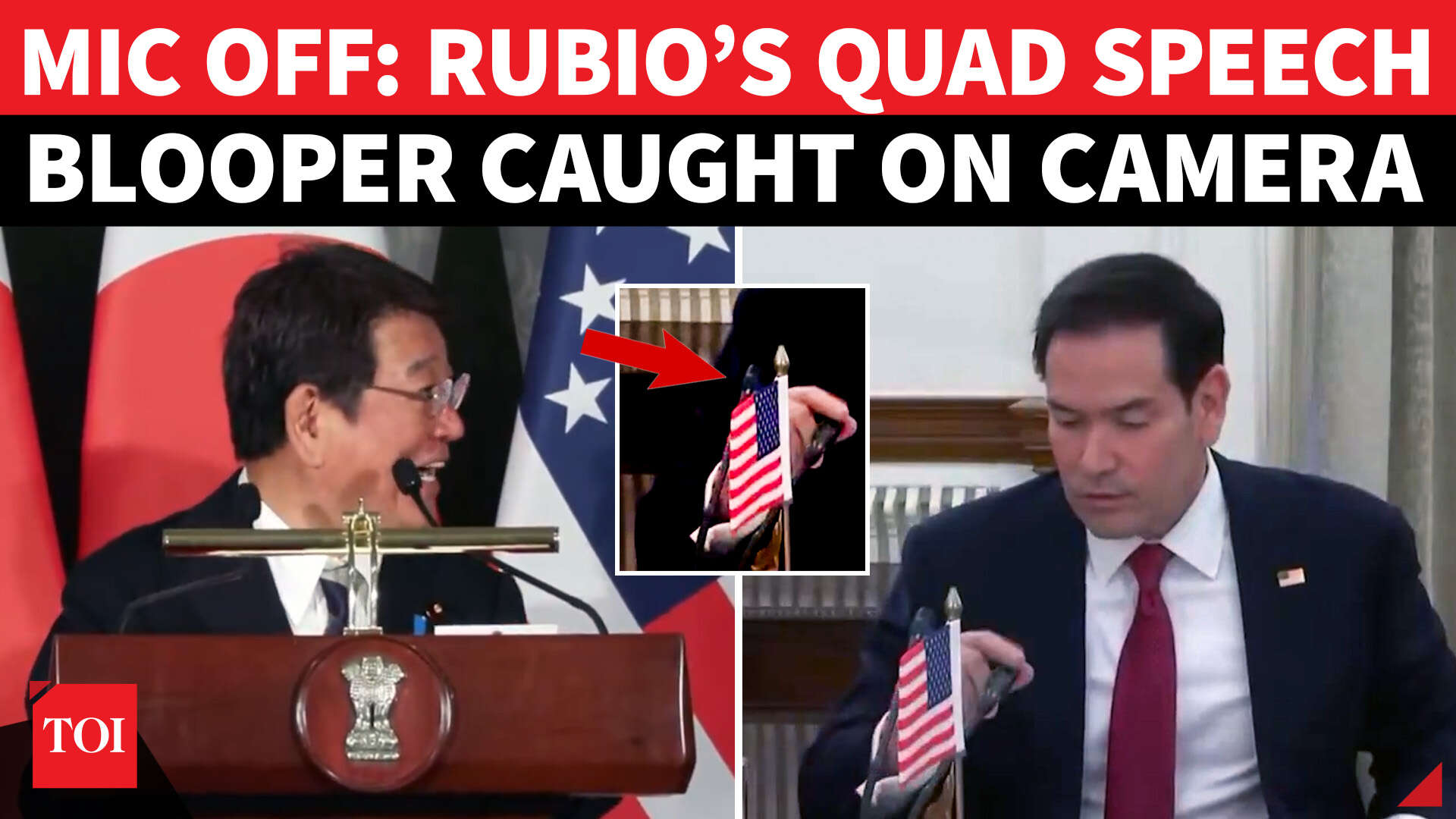 On cam: Rubio’s QUAD speech hit by chaos; Jaishankar, Japan FM laugh ...