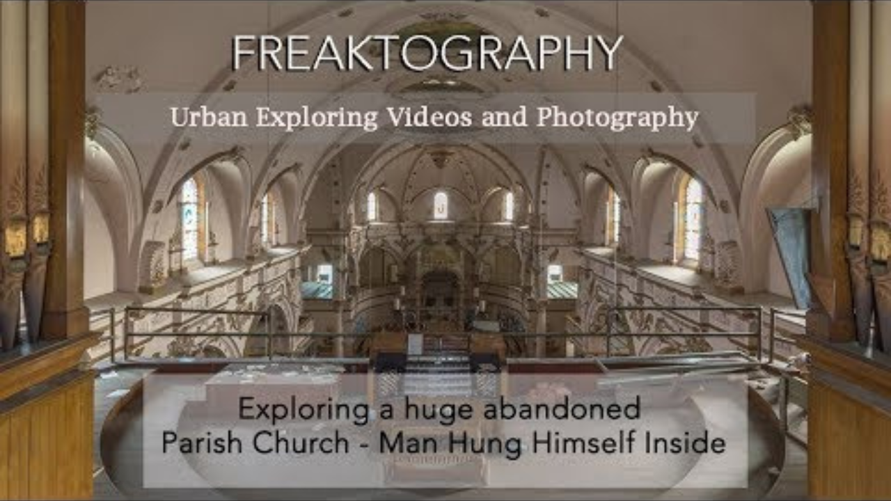 Urban exploring a huge abandoned cathedral and forgotten church