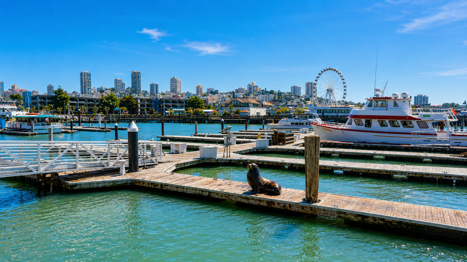 Heb je Fisherman’s Wharf ooit zo gezien?