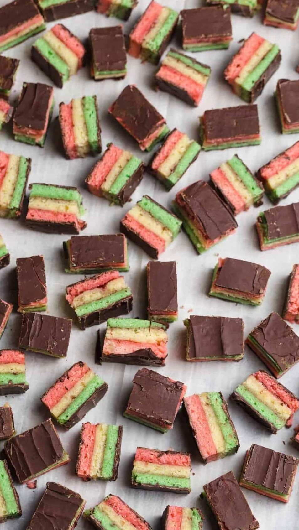 Italian rainbow cookies homemade classic recipe