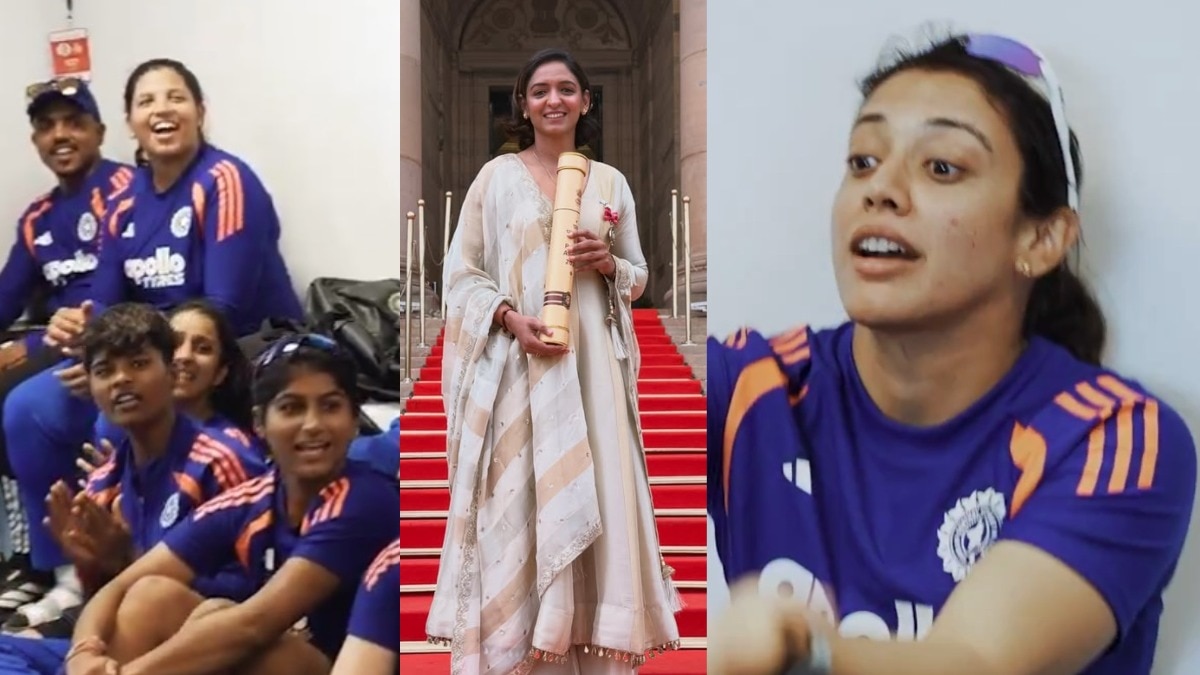 Smriti Mandhana ecstatic as India celebrate Harmanpreet Kaur's Padma ...