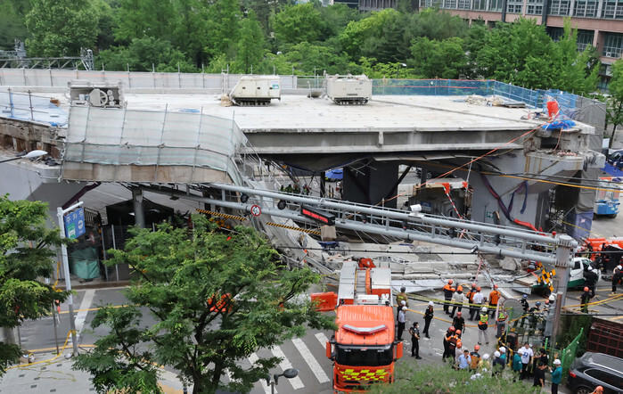 Overpass collapse