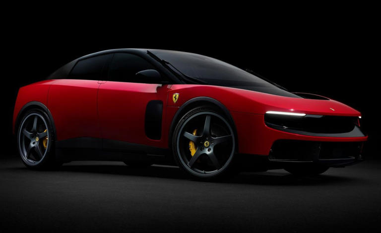 Ferrari Luce: la prima elettrica da 1.040 CV ha uno stile shock