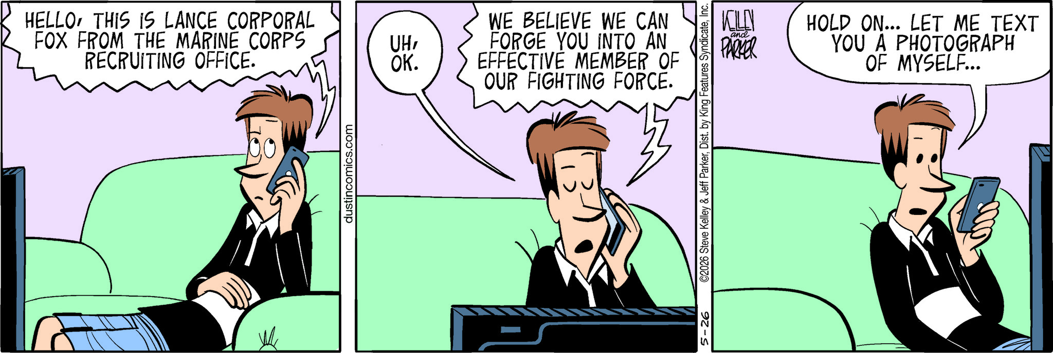 Dustin by Steve Kelley and Jeff Parker