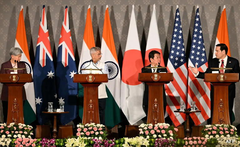 Quad powers draw hard lines on China, terror, critical materials in Delhi