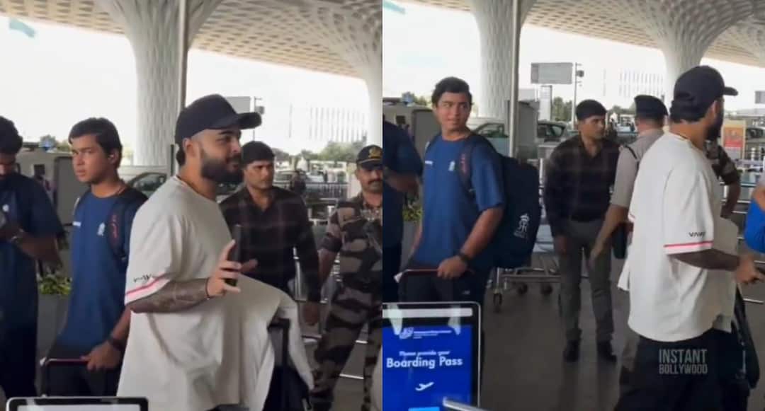 Watch: Vaibhav Sooryavanshi reacts as Riyan Parag declines photo request