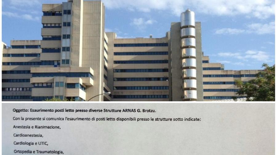 Il Brotzu esplode, la lettera: «Posti letto finiti, a rischio la ...