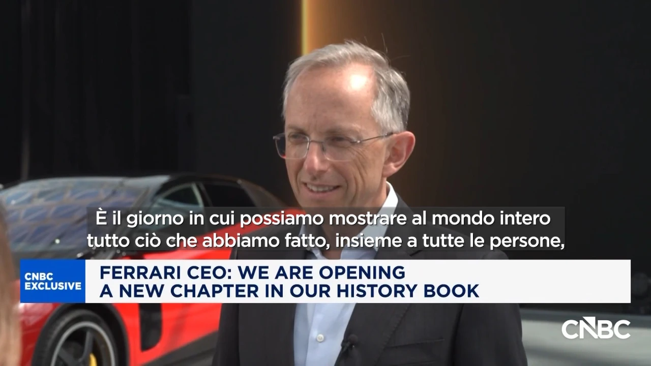 Ferrari Luce, l’Ad Vigna: "Ho aspettato questo giorno per 5 anni ...