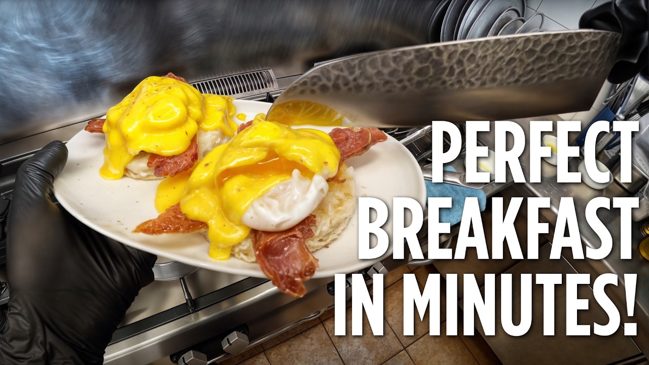 Ultimate hollandaise & perfect poached eggs: Must-try breakfast recipe