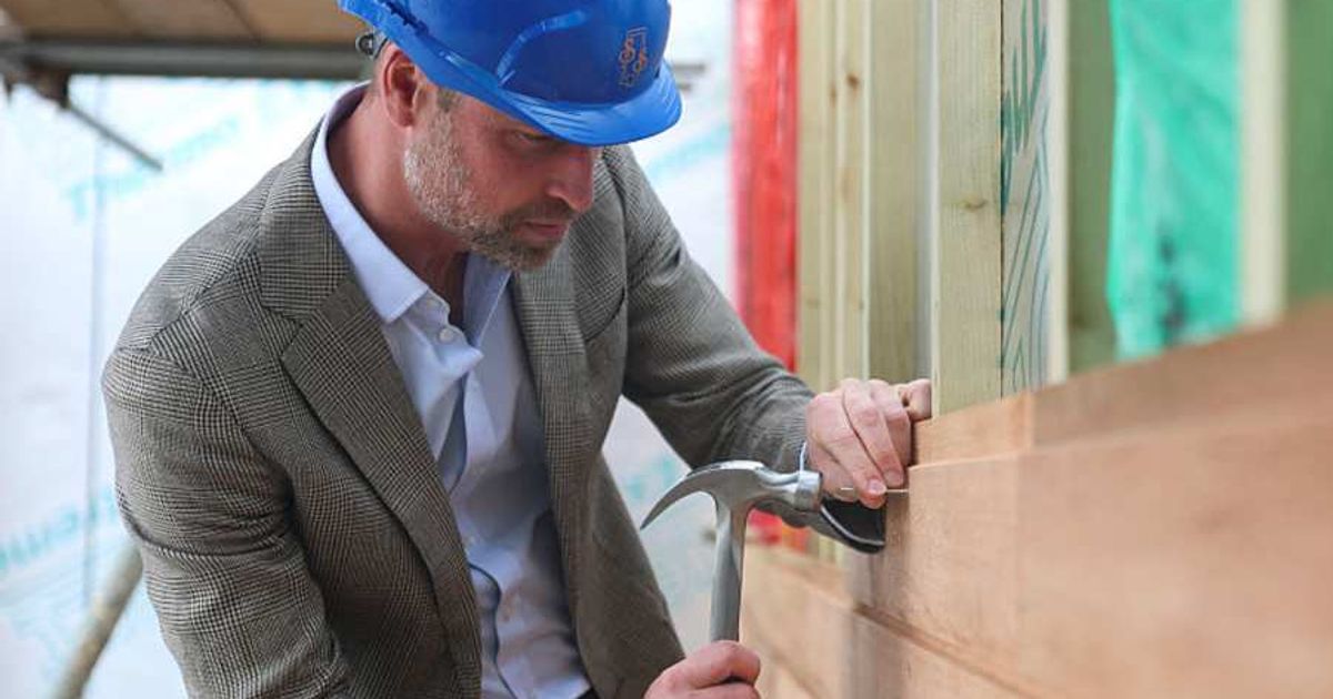Prince William shows off carpentry skills during latest outing — and it ...