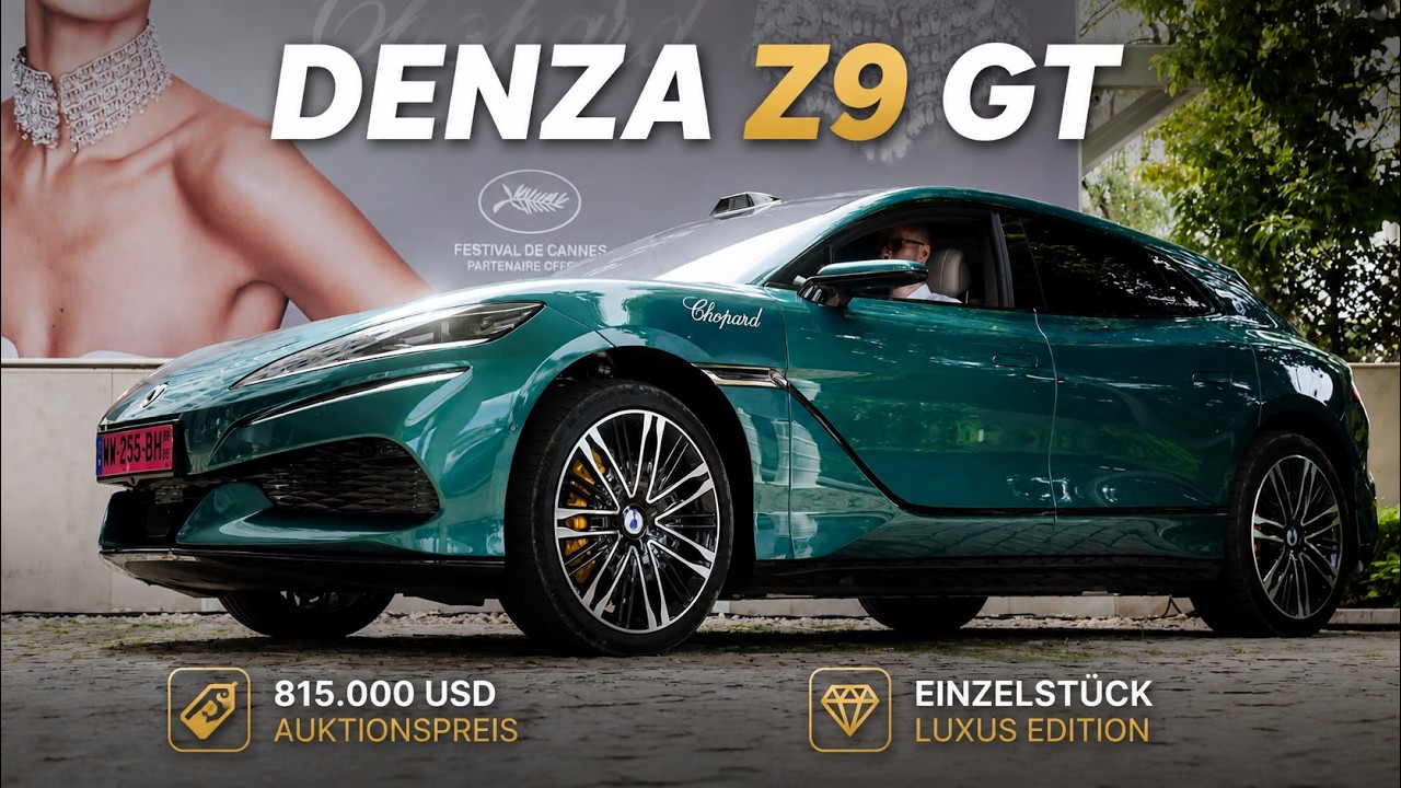 Denza Z9 GT Chopard Edition Unikat auf der amfAR-Gala in Cannes