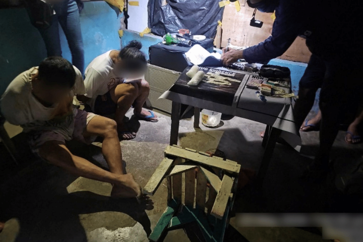 P3.6-million worth of 'shabu' seized, 2 nabbed in Iloilo drug bust