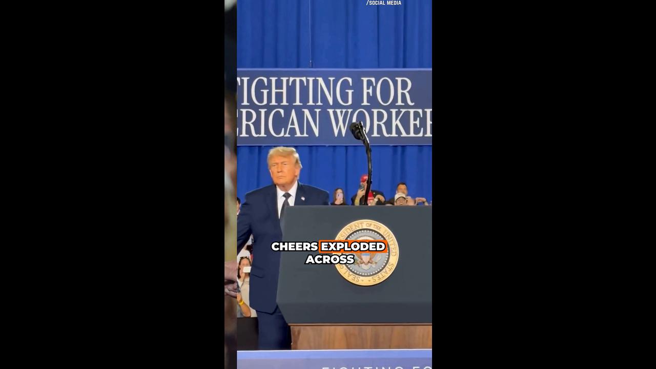 Trump ends rally with unexpected dance twist