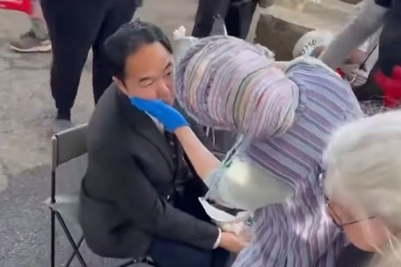 Senate Democrat Andy Kim pepper-sprayed as 'chaos' erupts at New Jersey ...