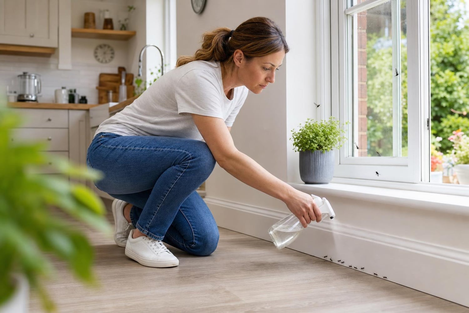 Flies and ants will avoid your home this summer if you spray this 50p ...