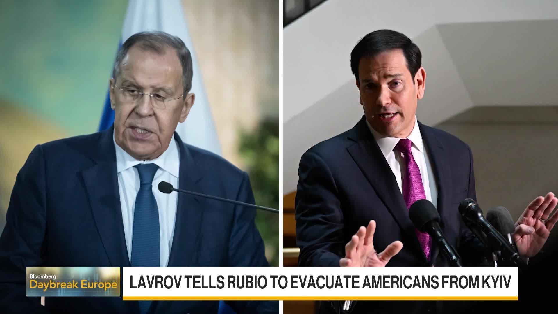 Russia tells US to evacuate citizens, diplomats from Kyiv