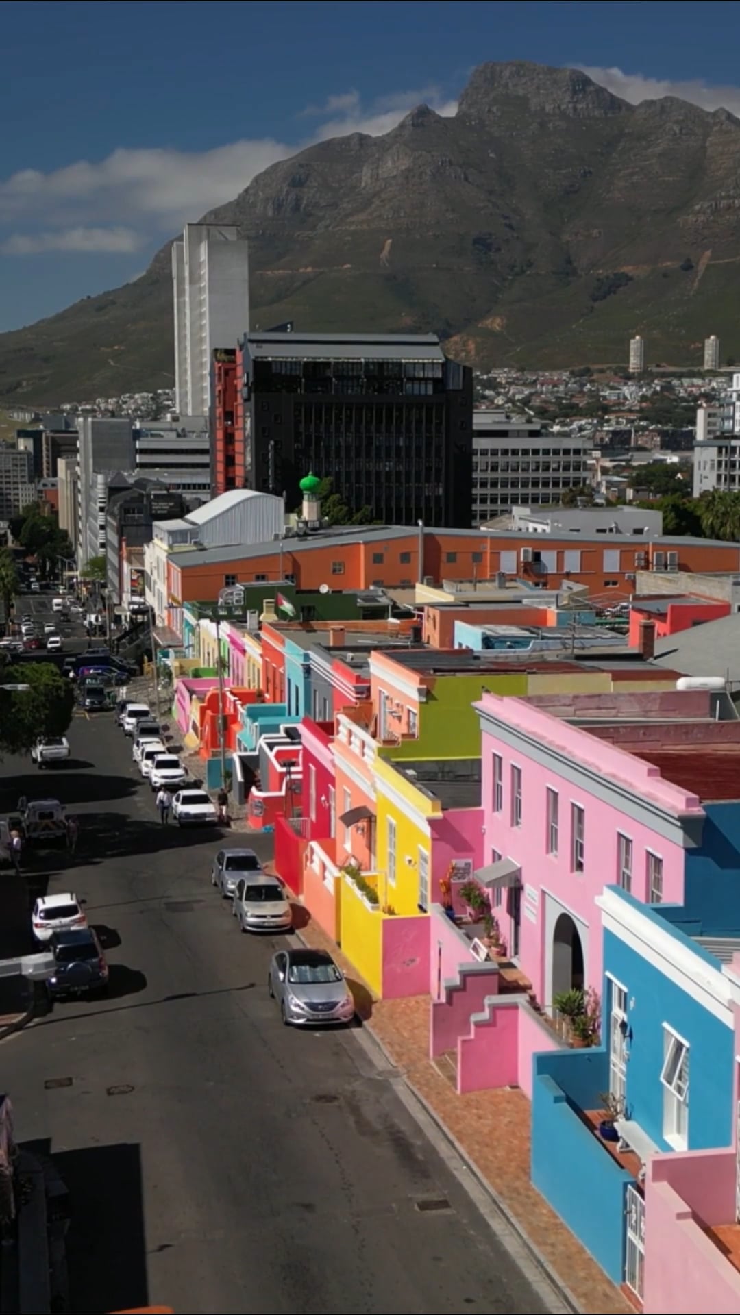 Riprese aeree di Bo-Kaap: il gioiello storico di Città del Capo