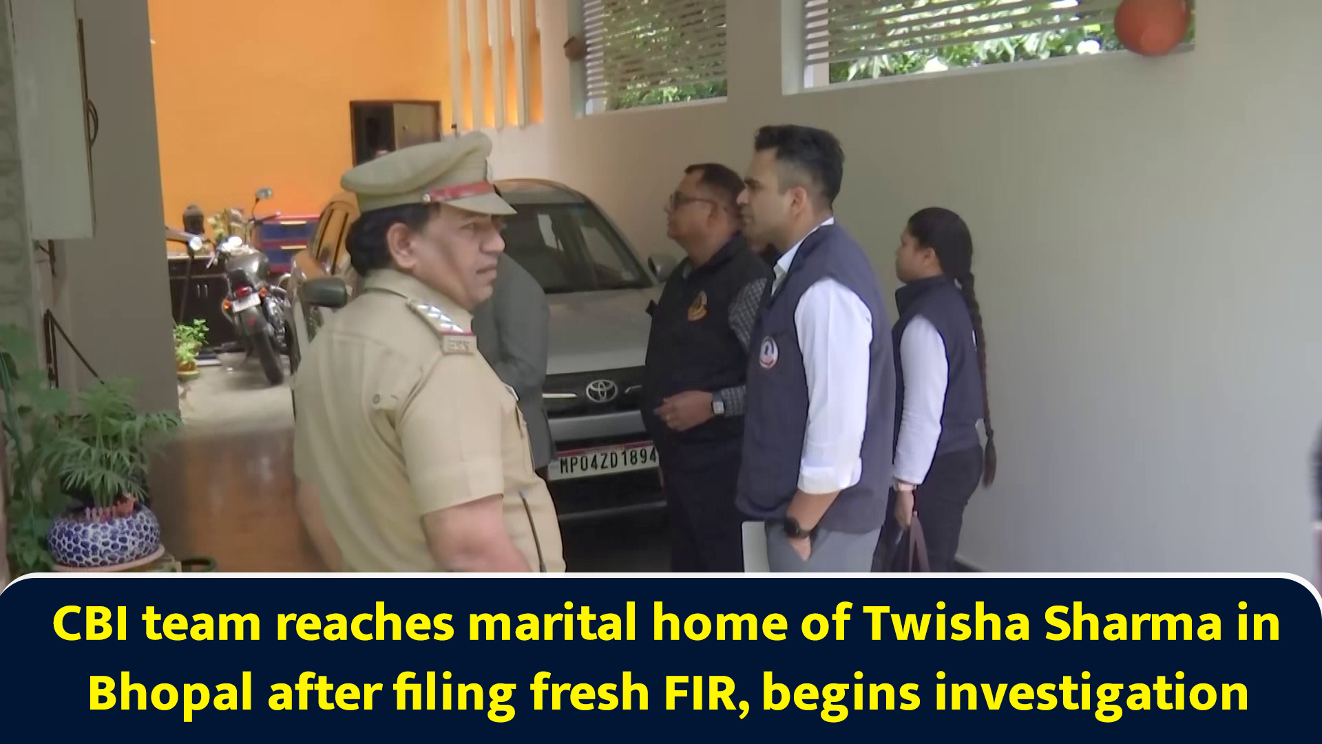 CBI team reaches marital home of Twisha Sharma in Bhopal after filing ...
