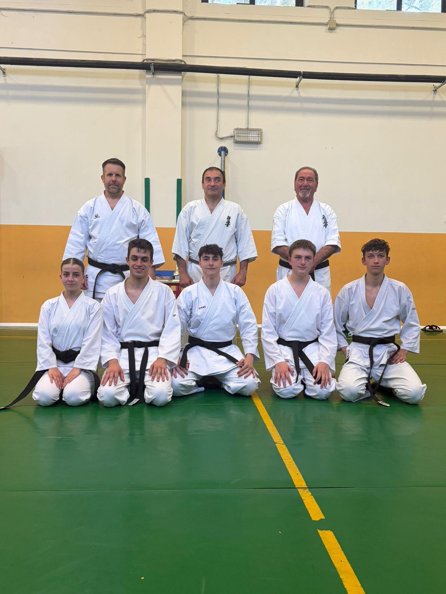 Arti marziali. Budo Shotokan, cinture nere nelle palestre di Masi e Baura