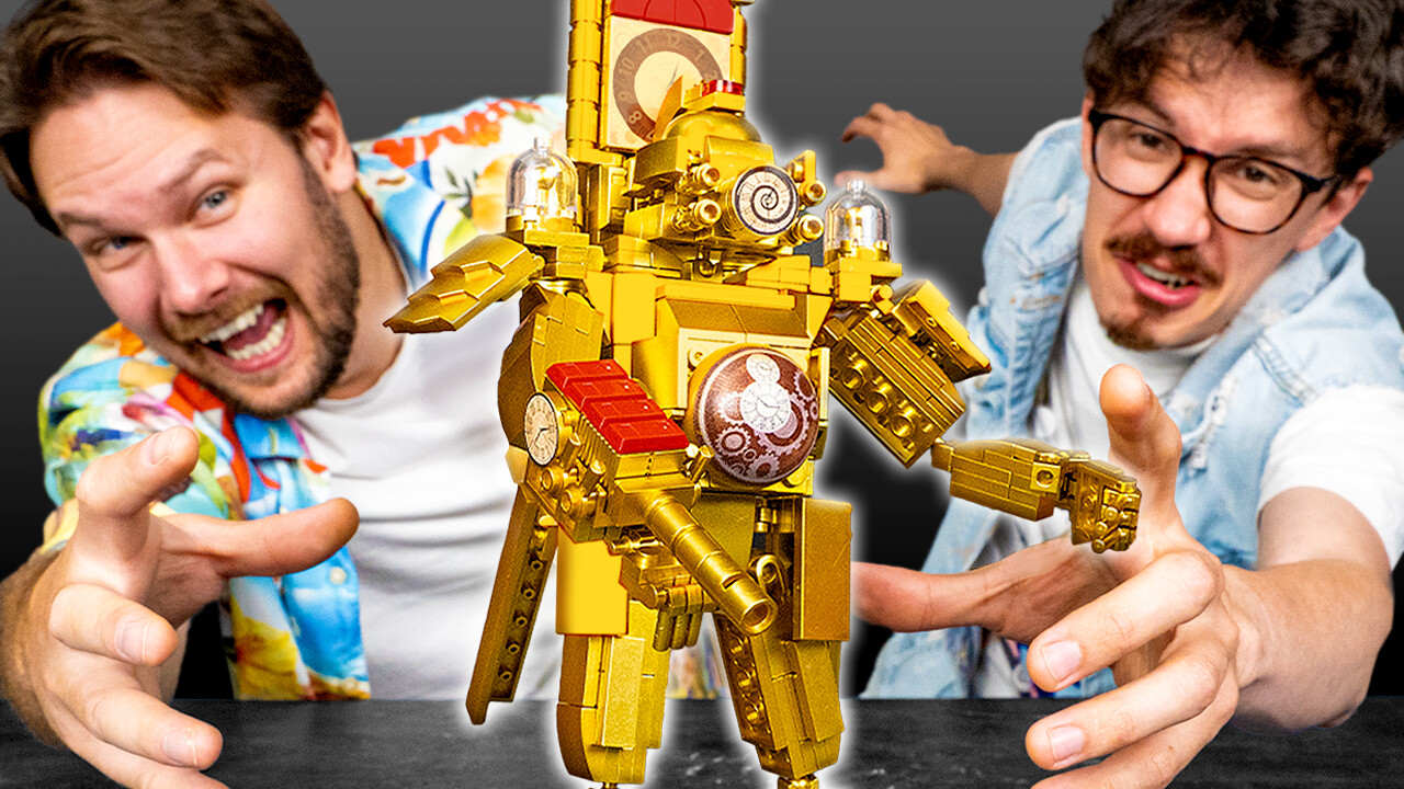 Building ultimate LEGO Skibidi titans: Drillman, Clockman & more!