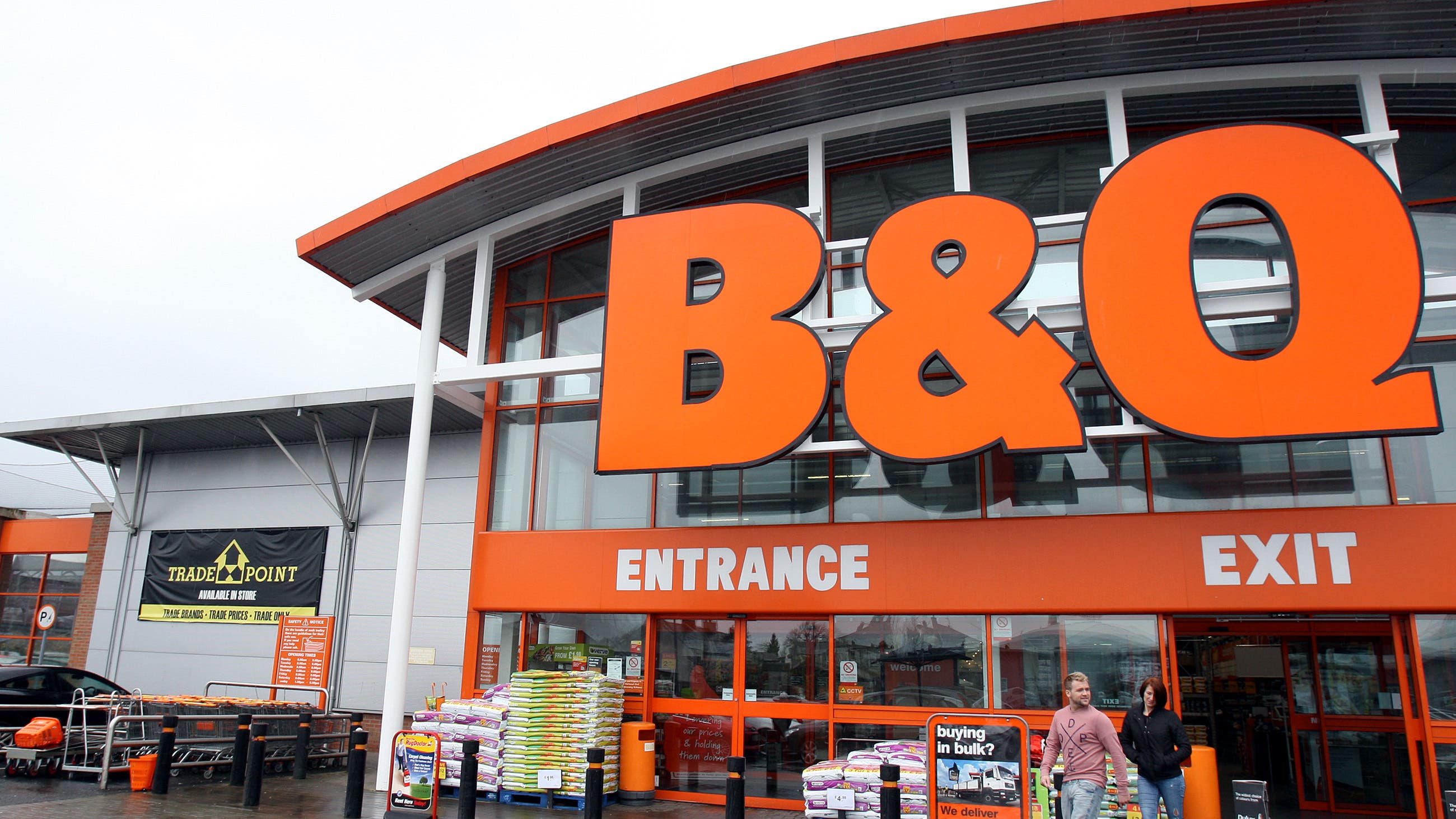 B&Q owner says sales slow as 'late start' to spring holds back shoppers