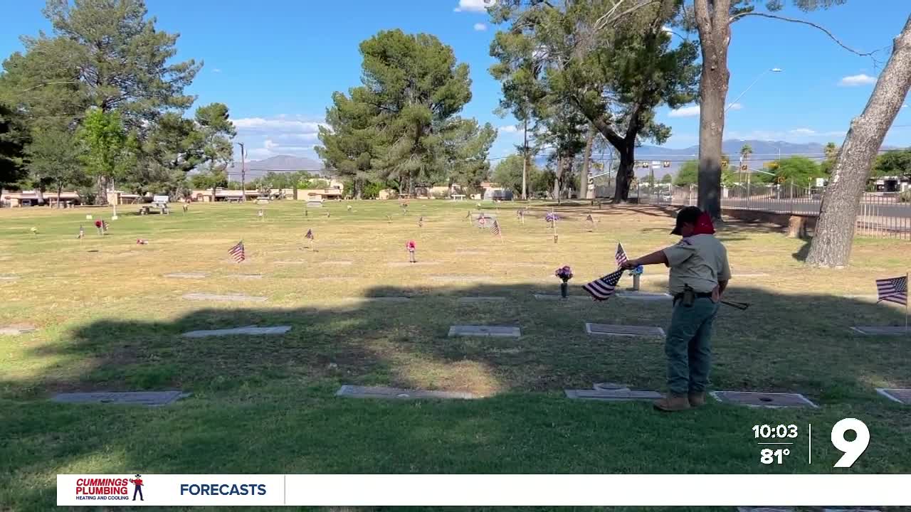 Boy Scout Troop 157 honors fallen veterans on Memorial Day