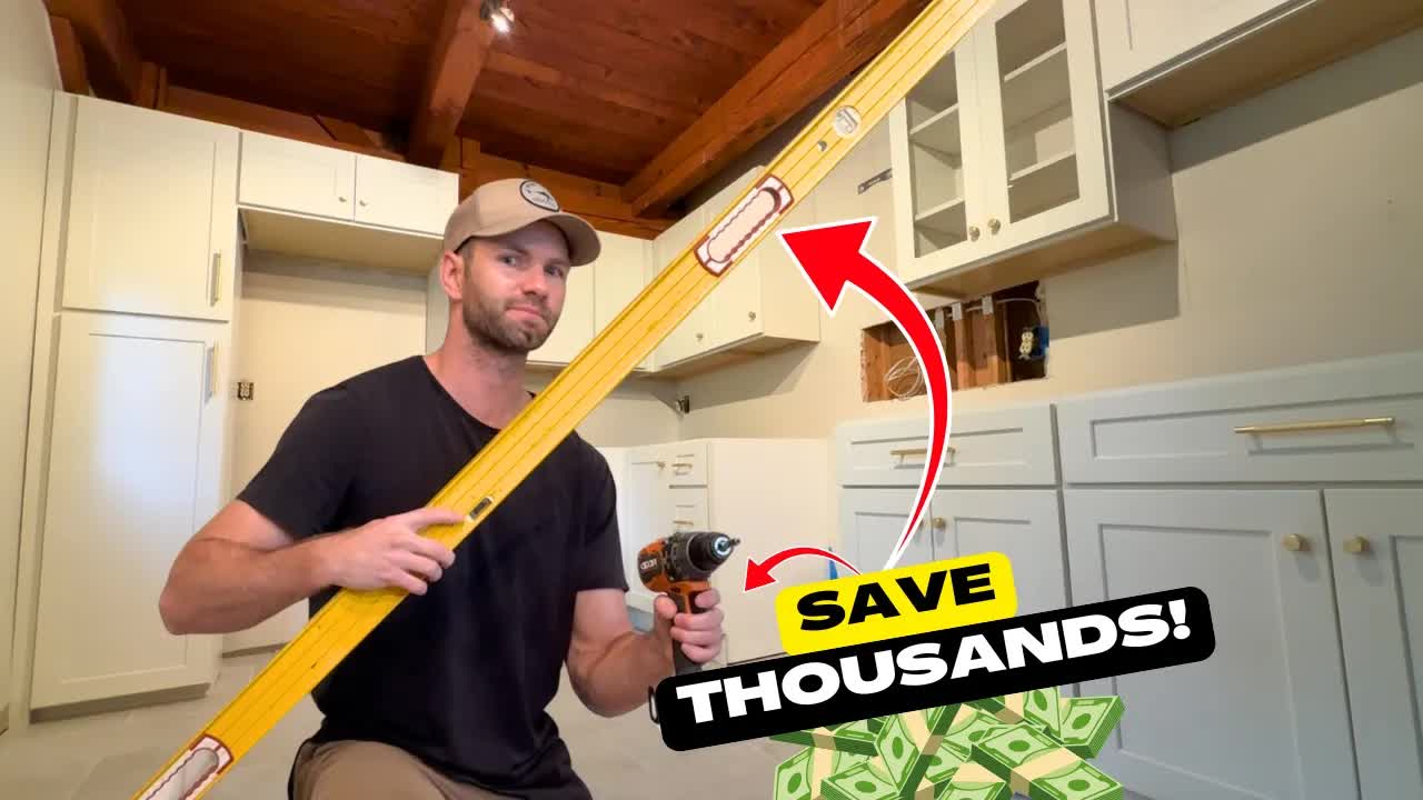 Install kitchen cabinets yourself and stop paying for easy labor