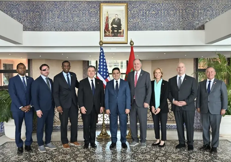 Sahara: US congressional delegation holds talks with Nasser Bourita