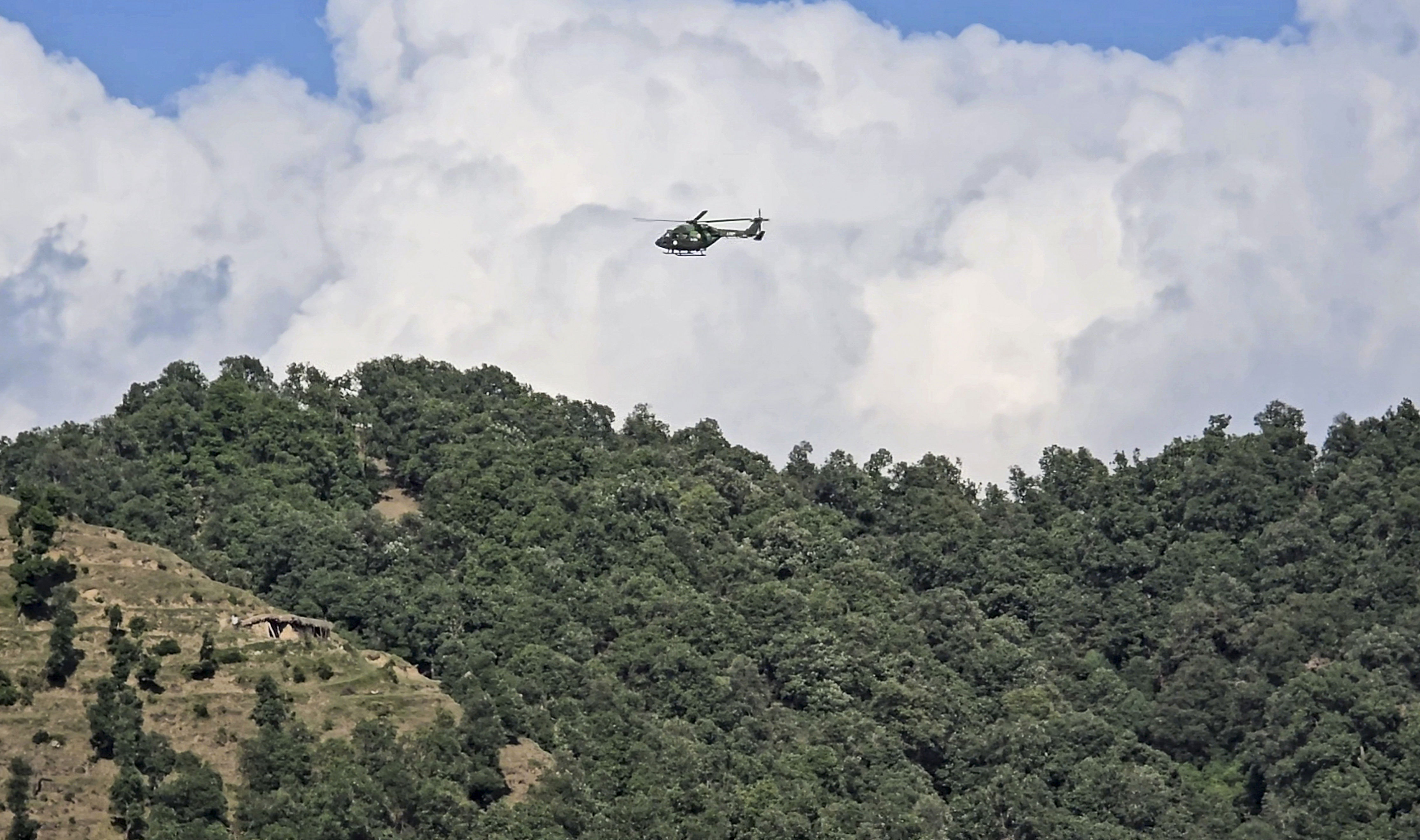 Operation Sheruwali: Fire assault launched on suspected hideouts in J-K ...