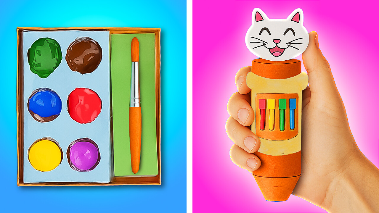Crafting fun at school: Simple paper creations you can try!