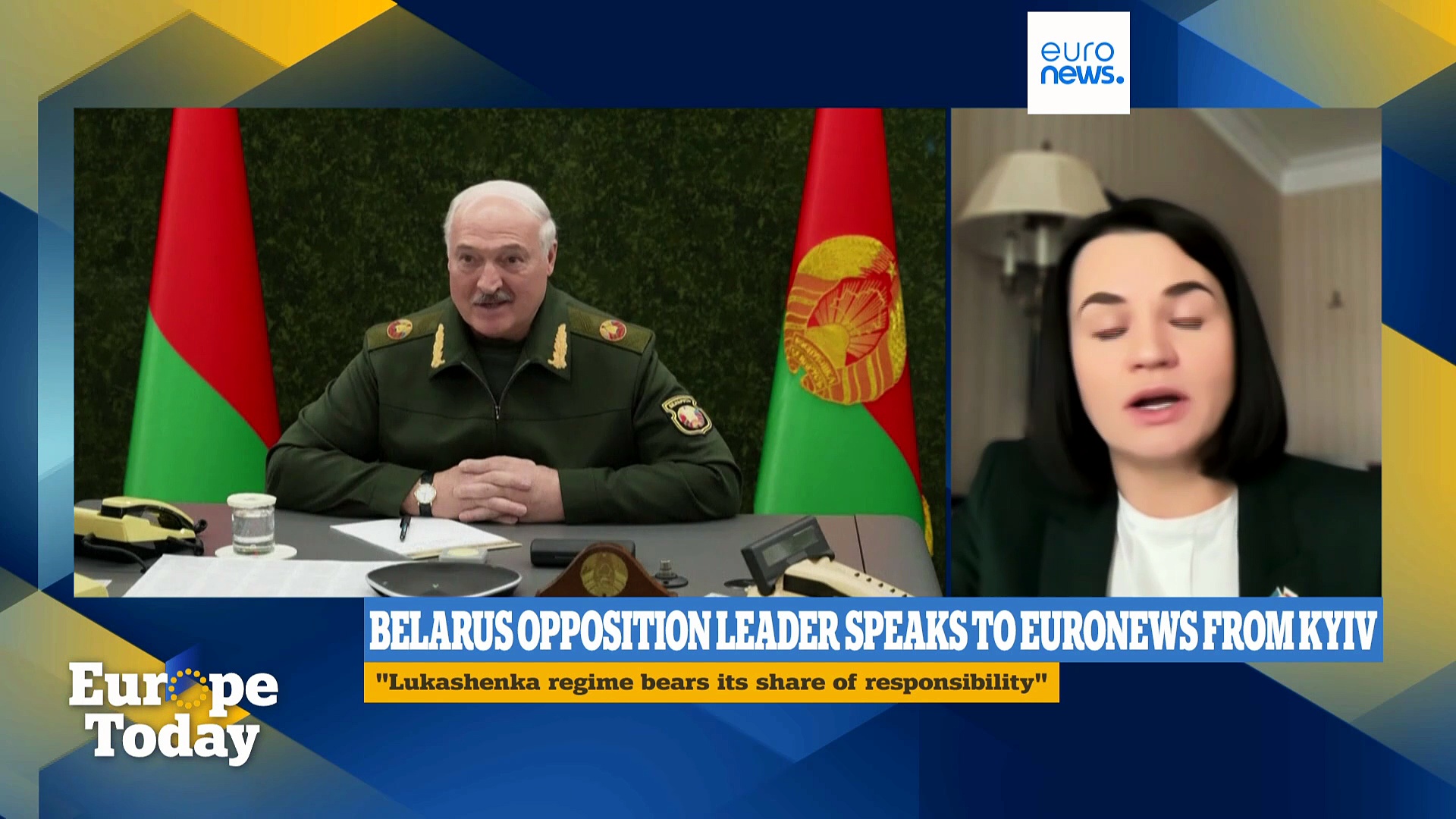 Lukashenka will fulfil all orders of Putin, Tsikhanouskaya says amid ...