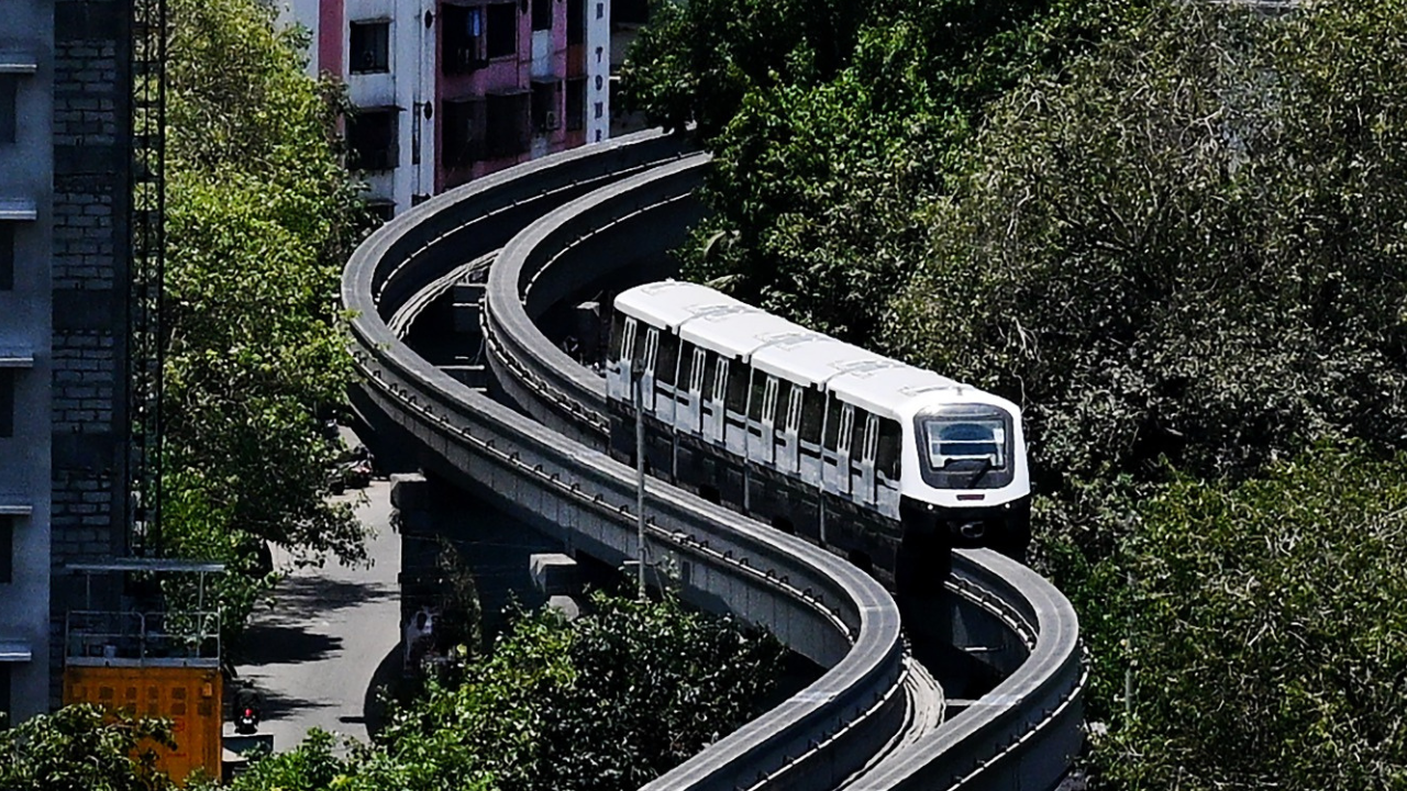Back on track: Mumbai Monorail gears up for June restart, trial runs ...