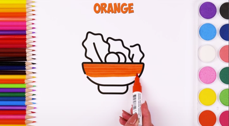 Pages à colorier pour aider les enfants à apprendre les noms des couleurs