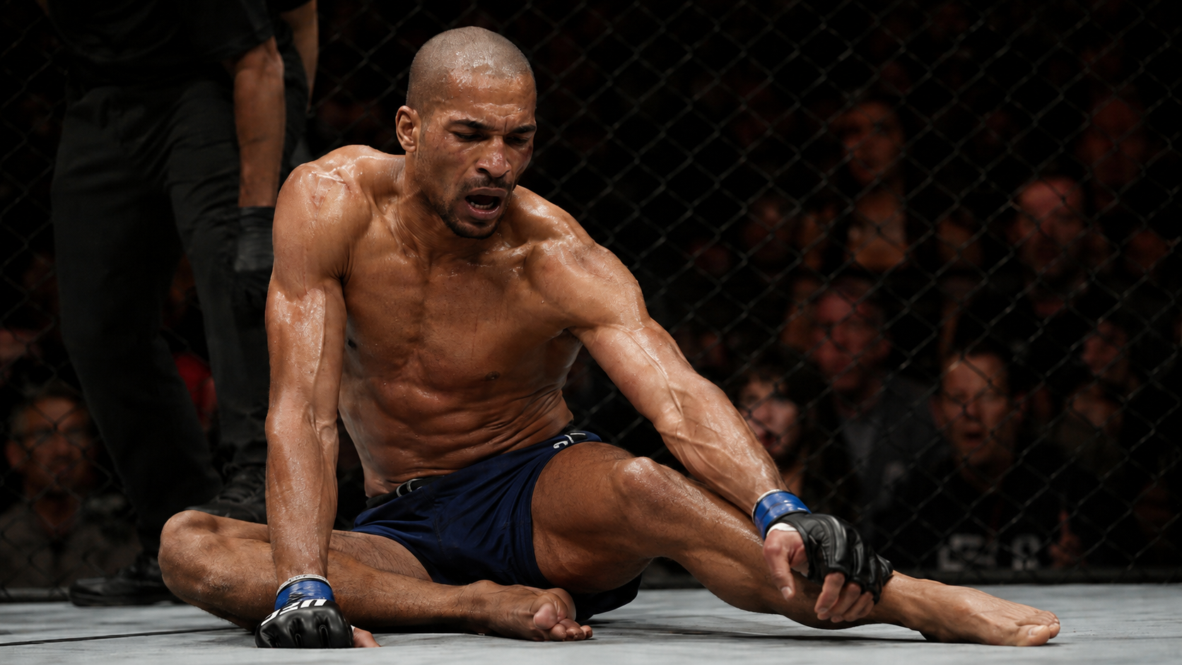 Corey Hill’s UFC dream ended in a broken leg