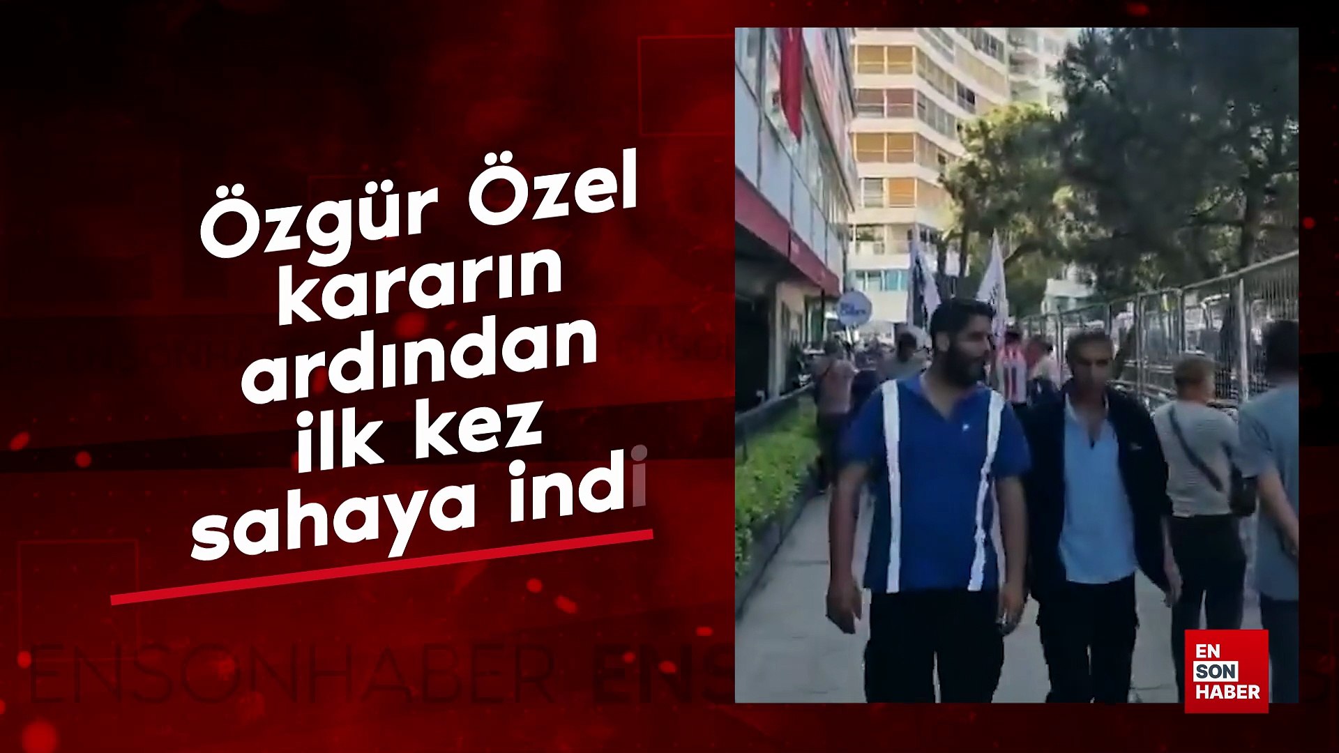 Özgür Özel'in mutlak butlan sonrası ilk mitingi: 'Hain Kemal ...