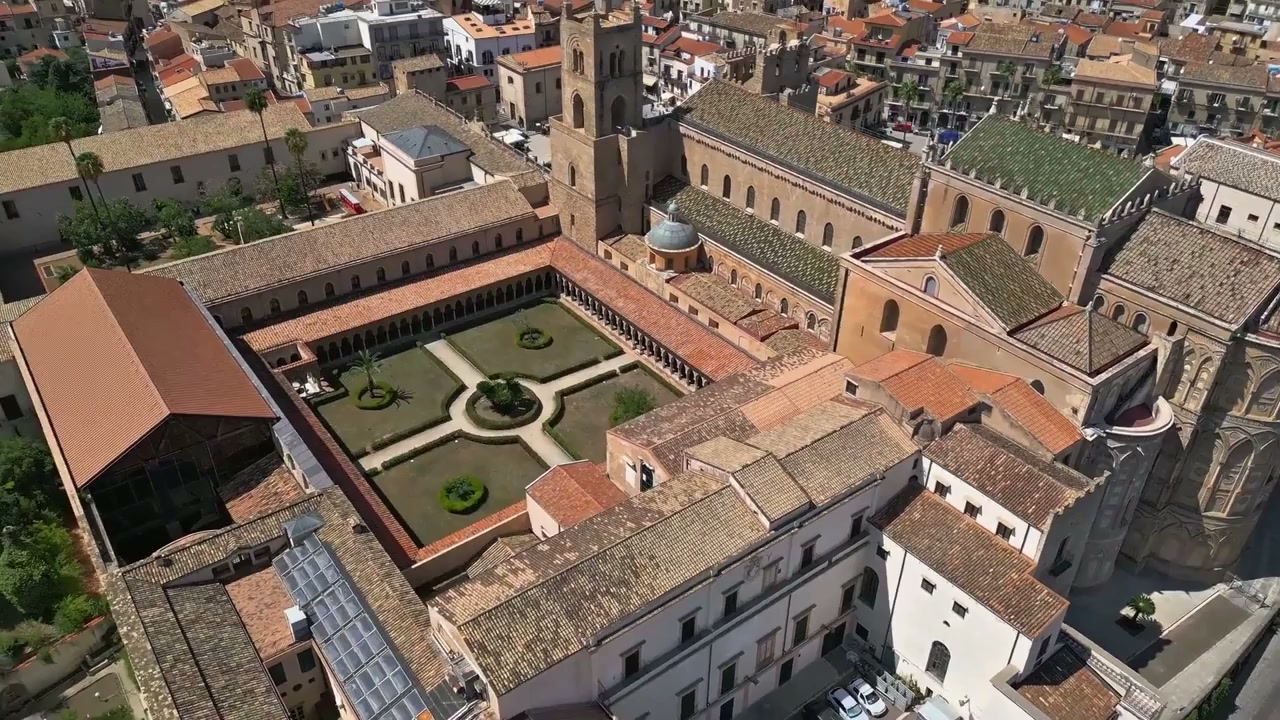 Monreale, Italy: Drone tour of Sicily’s Arab-Norman masterpiece